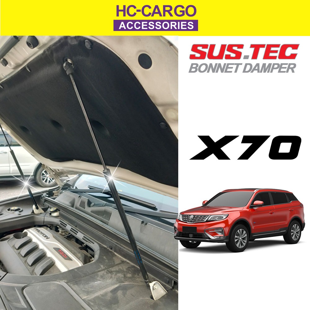Sustec Proton X70 Front Bonnet Damper Absorber Boot Left Right Gas ...
