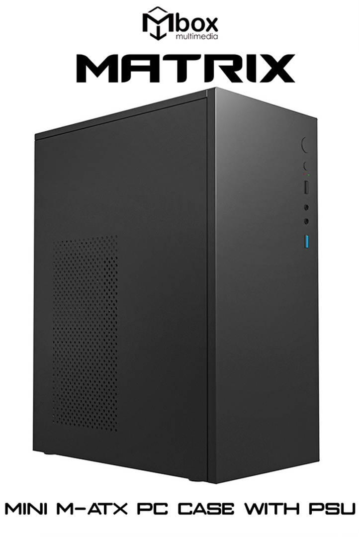 MBOX MATRIX Mini M-ATX & ITX Full Steel Body Pc Casing With Standard ...