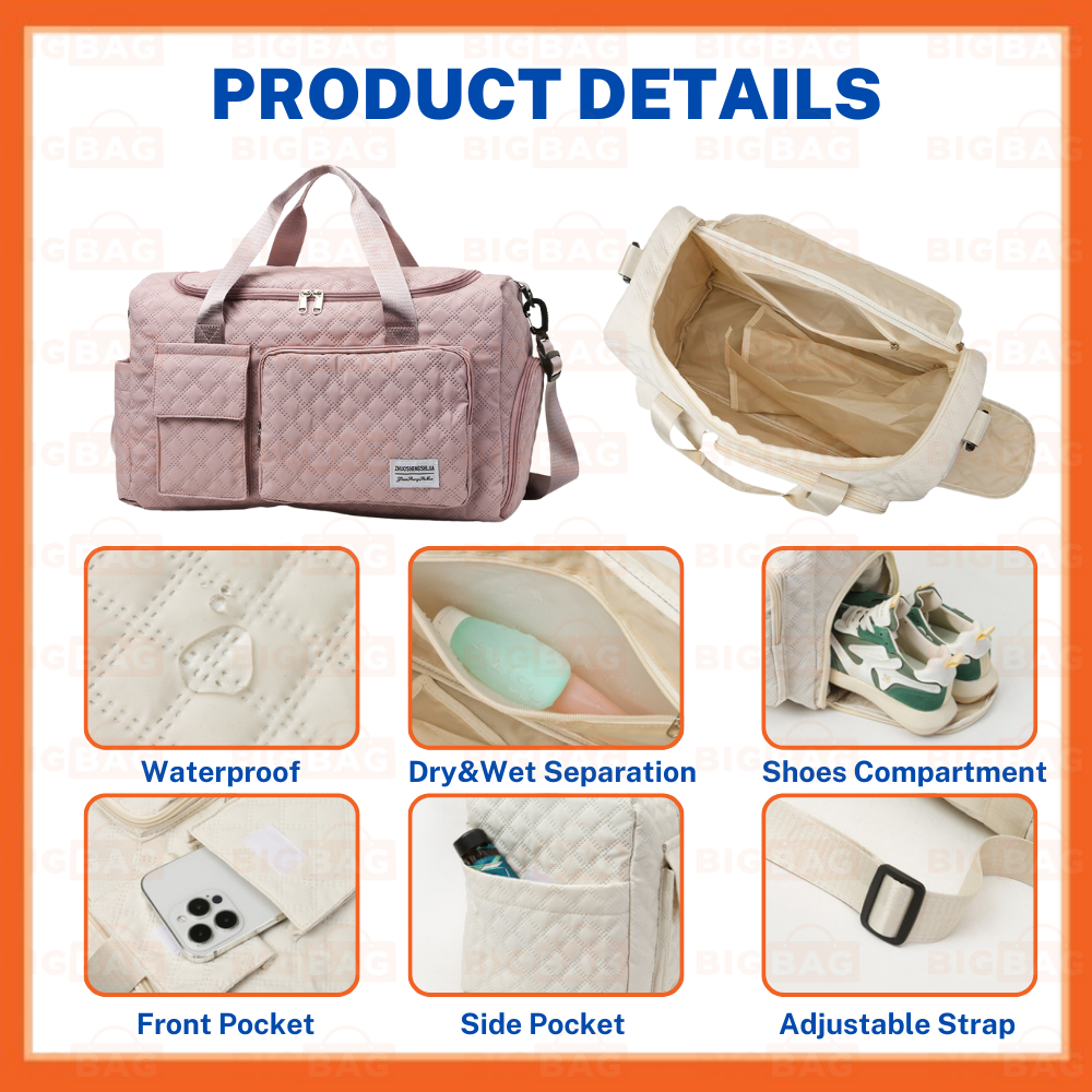 Beg Travel Beg Baju Travel Bag Baju Duffle Bag Beg Balik Kampung Beg ...