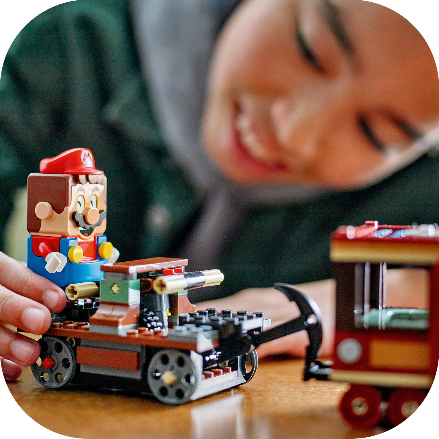 LEGO Super Mario 71437 The Bowser Express Train (1392 Pieces) | Shopee ...