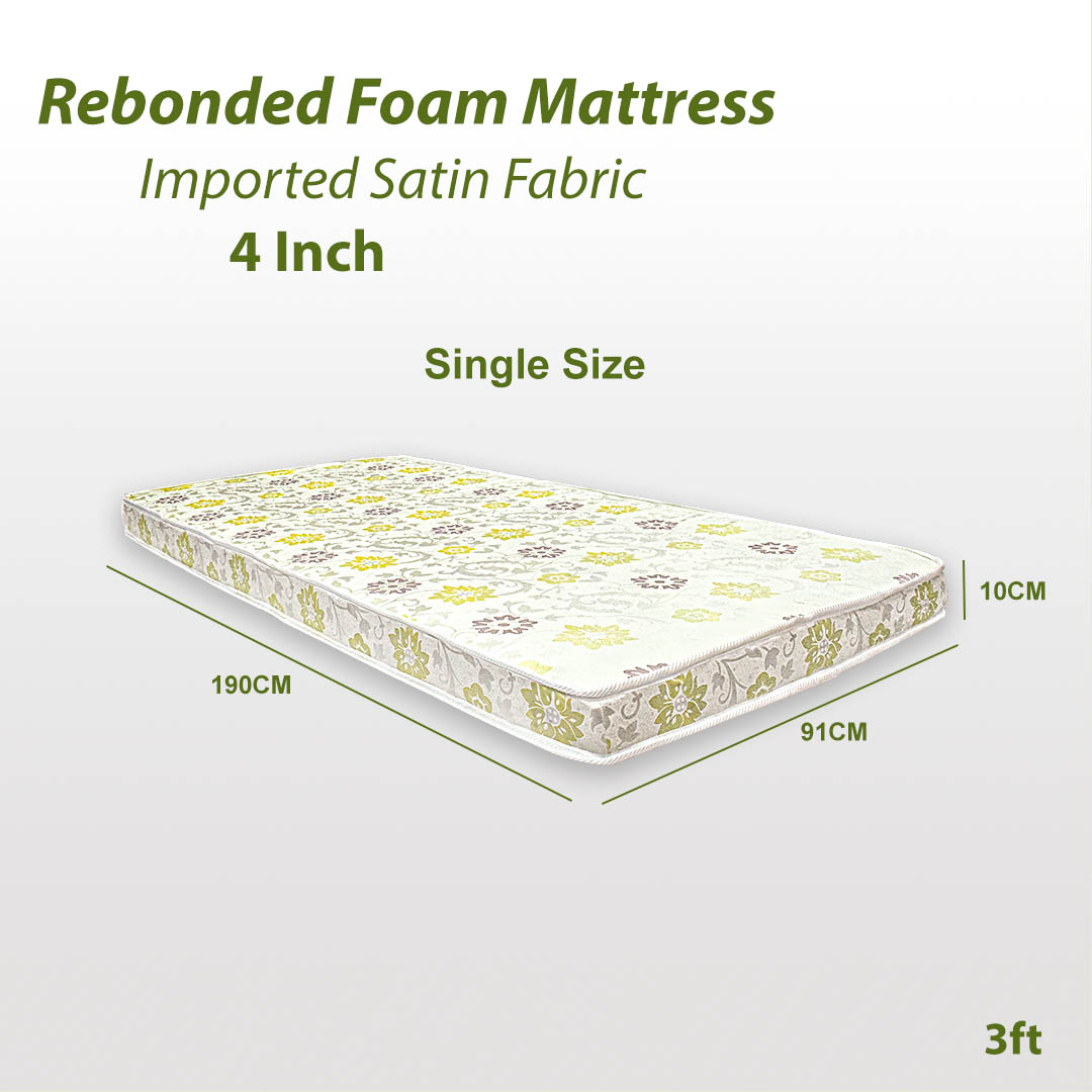 EE HOME Single Size Mattress Rebonded Foam Quality Mattress Tilam ...