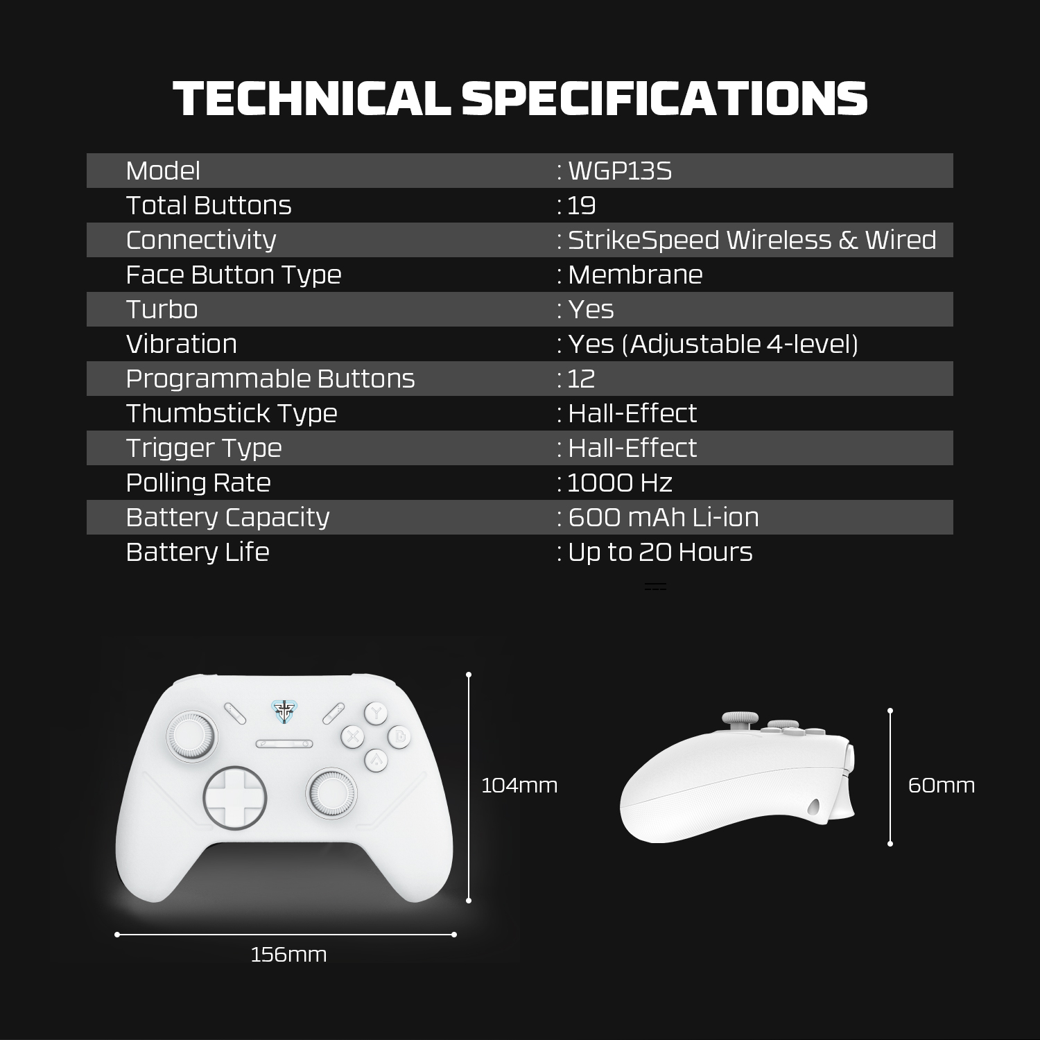 FANTECH WGP13 / WGP13S 2.4 G Wireless Gaming Controller PC Gamepad ...