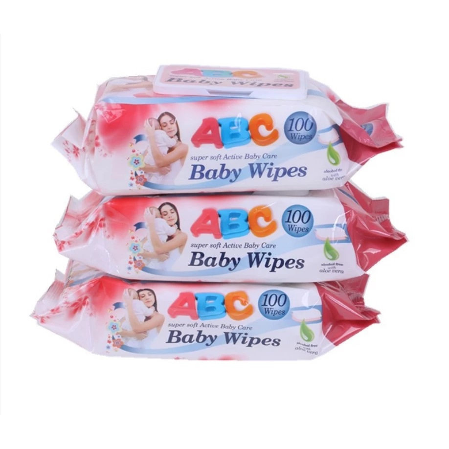 ABC Wet Wipes Tisu (100 pieces) Alchohol Free with Alora Vera Tisu ...