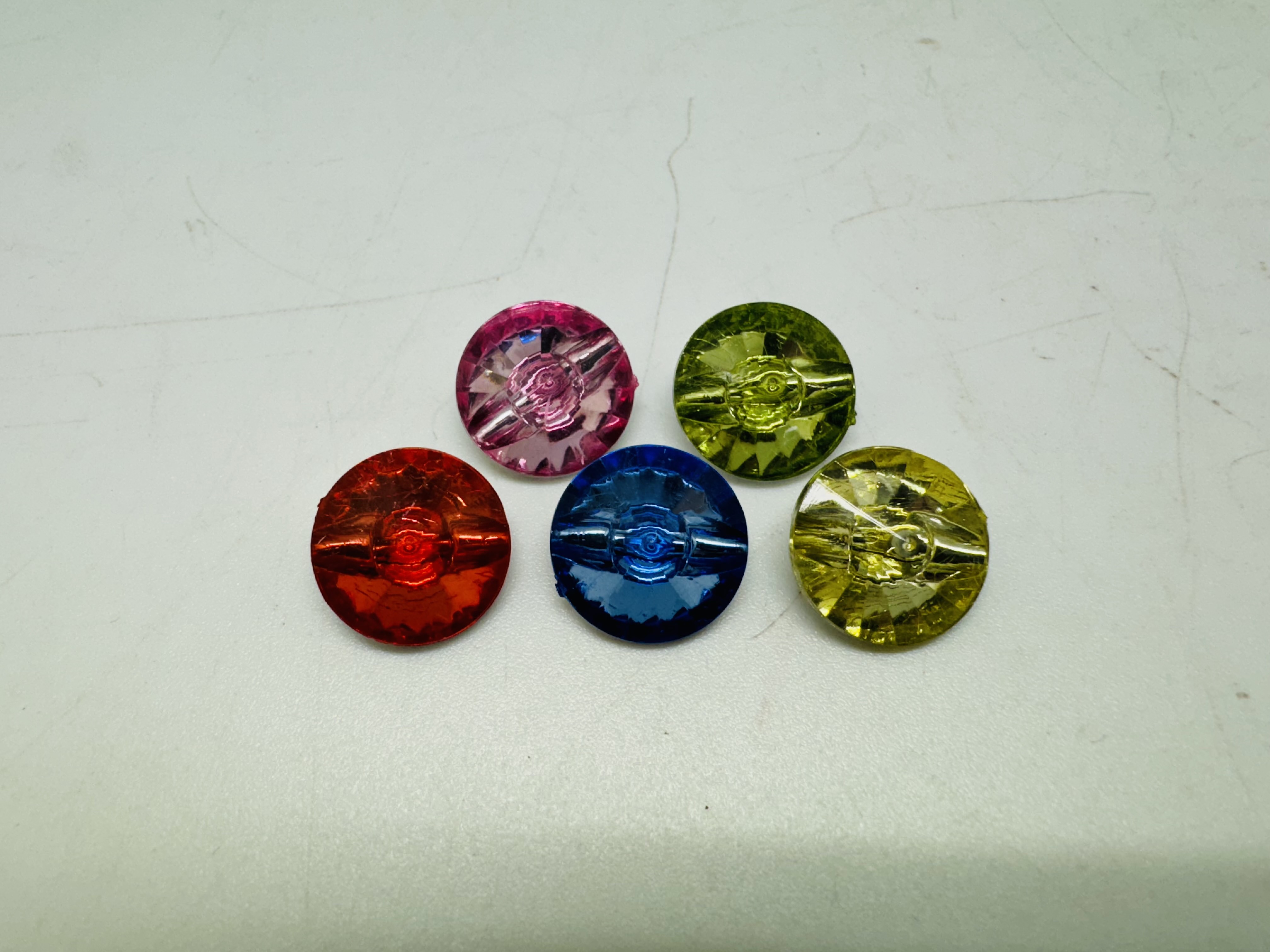 15mm Butang Akrilik Langsir Berwarna Jenis Jahit Sewing Acrylic Button ...