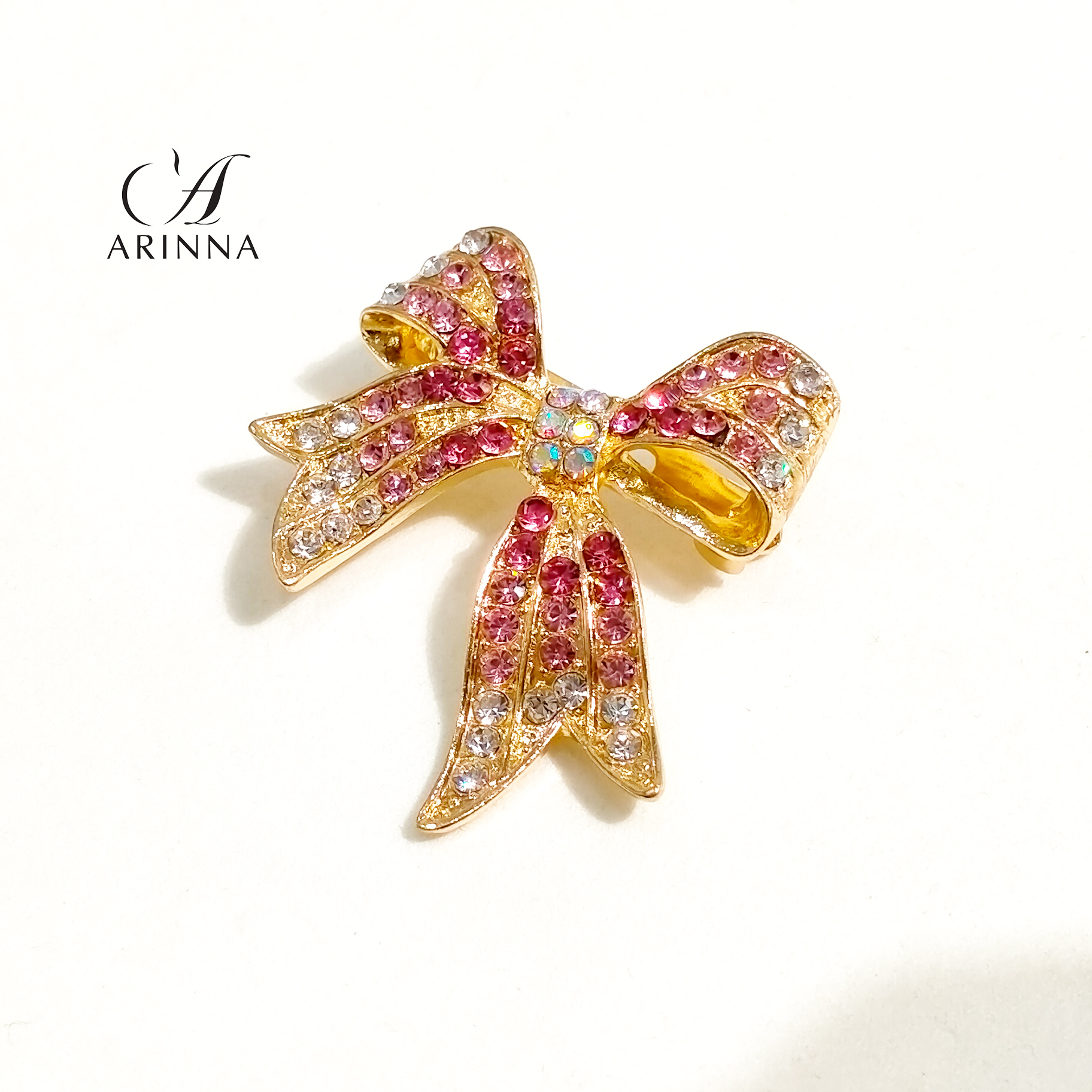 ARINNA Kerongsang Mini Bahu Korea Brooch Ribbon Bahu Pin Shoulder Tudung Hijab MP1006 MP1008 ...
