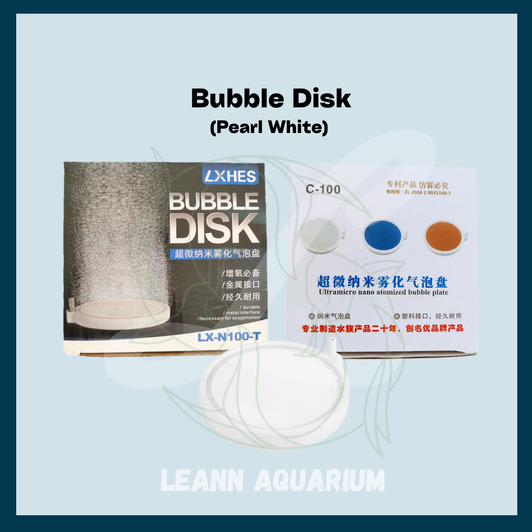 🔥HOT🔥 Aquarium Nano Air Bubble Stone Disk Slim type (Pearl White ...