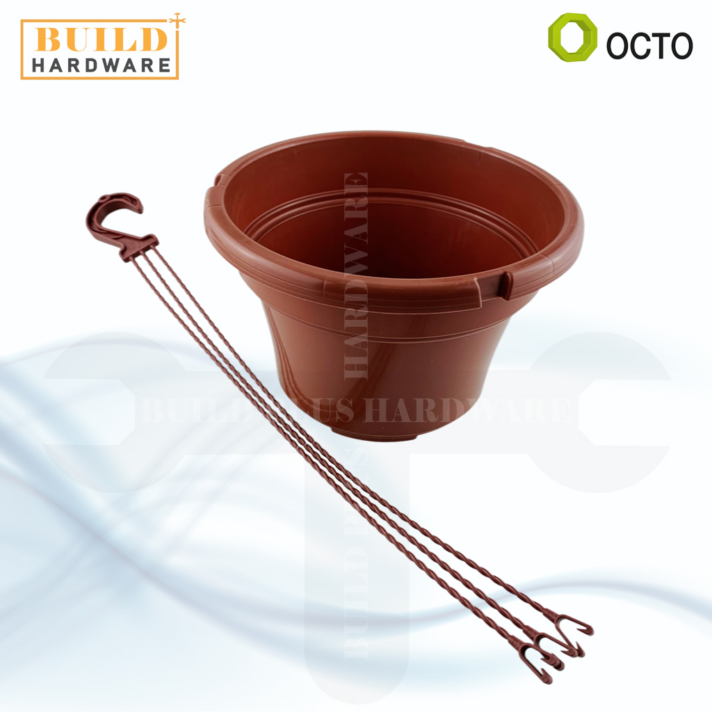 OCTO Flower Pot Hanger Length 50cm Plastic Plants Hanging Gardening ...