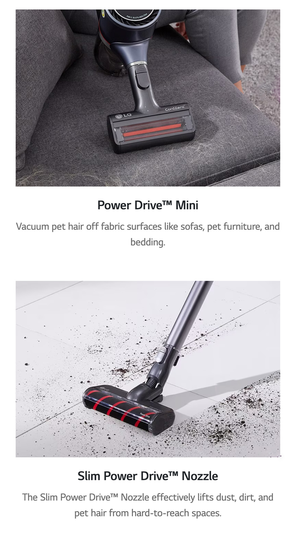 Lg Cordzero™ A9n A9n Lite Vacuum Cleaner With Smart Inverter Motor