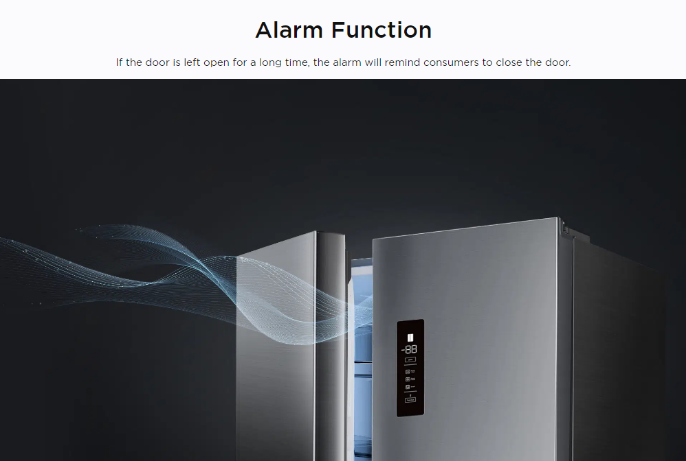 TCL 520L Side By Side Refrigerator Twin Inverter, No Frost, Electronic ...