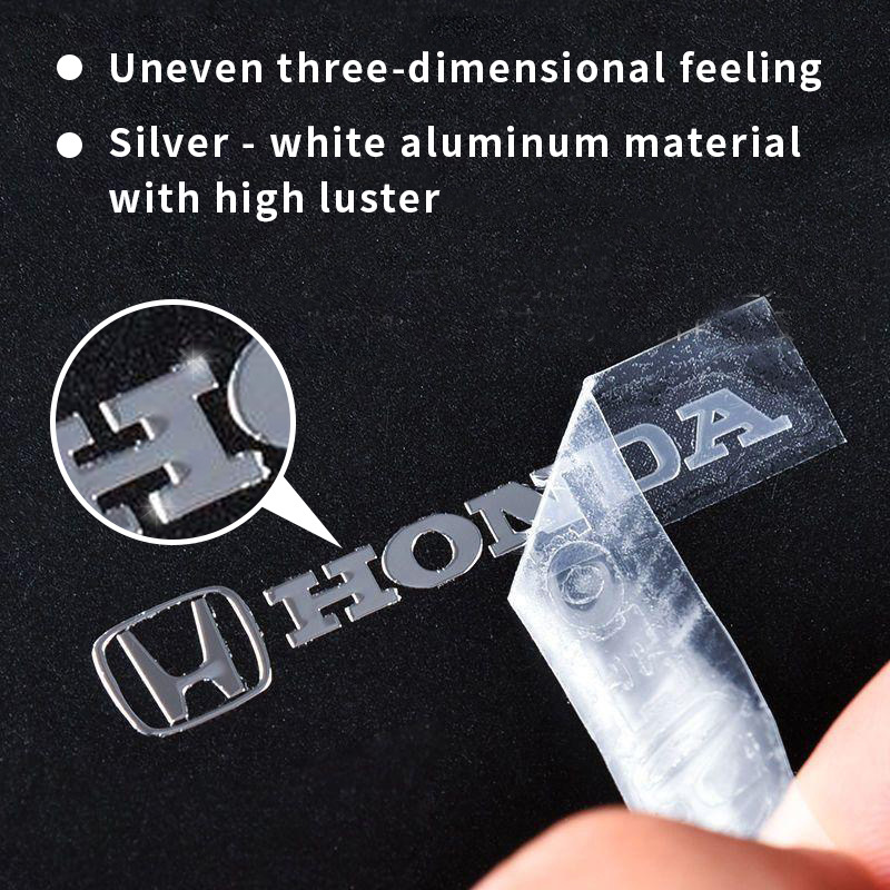 1Pcs 3D Metal Car Logo Sticker Car Interior Emblem Steering Wheel Rim ...