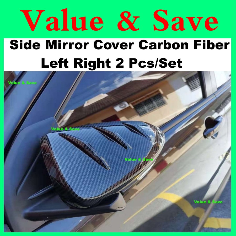 Perodua Ativa Toyota Raize Side Mirror Cover Sportivo Exterior Car Acc ...