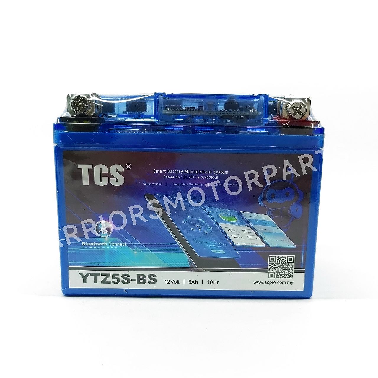 [SC64] MOTORCYCLE BLUETOOTH BATTERY SMART BATTERY YTZ5S-BS BATERI ...
