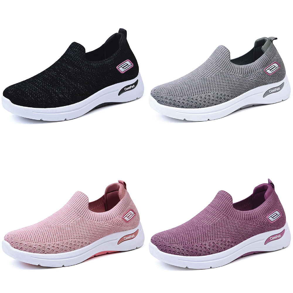 Vissy Women Lady Wanita Sneaker Kasut Shoe 0043-LS – 4 Colors | Shopee ...