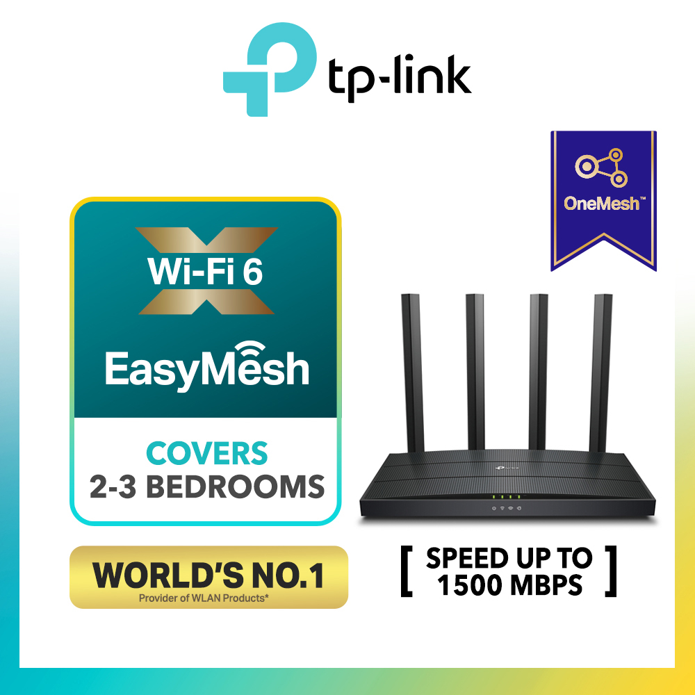 TP-LINK ARCHER AX12 AX1500 DUAL-BAND WI-FI 6 ROUTER ( For UniFi/Maxis ...