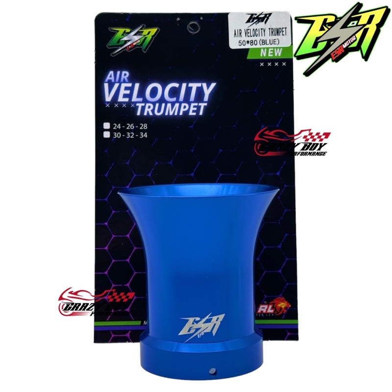 ESR MOTOR TRUMPET CARBURETOR AIR FUNNEL AIR VELOCITY FOR CARBURETOR ...