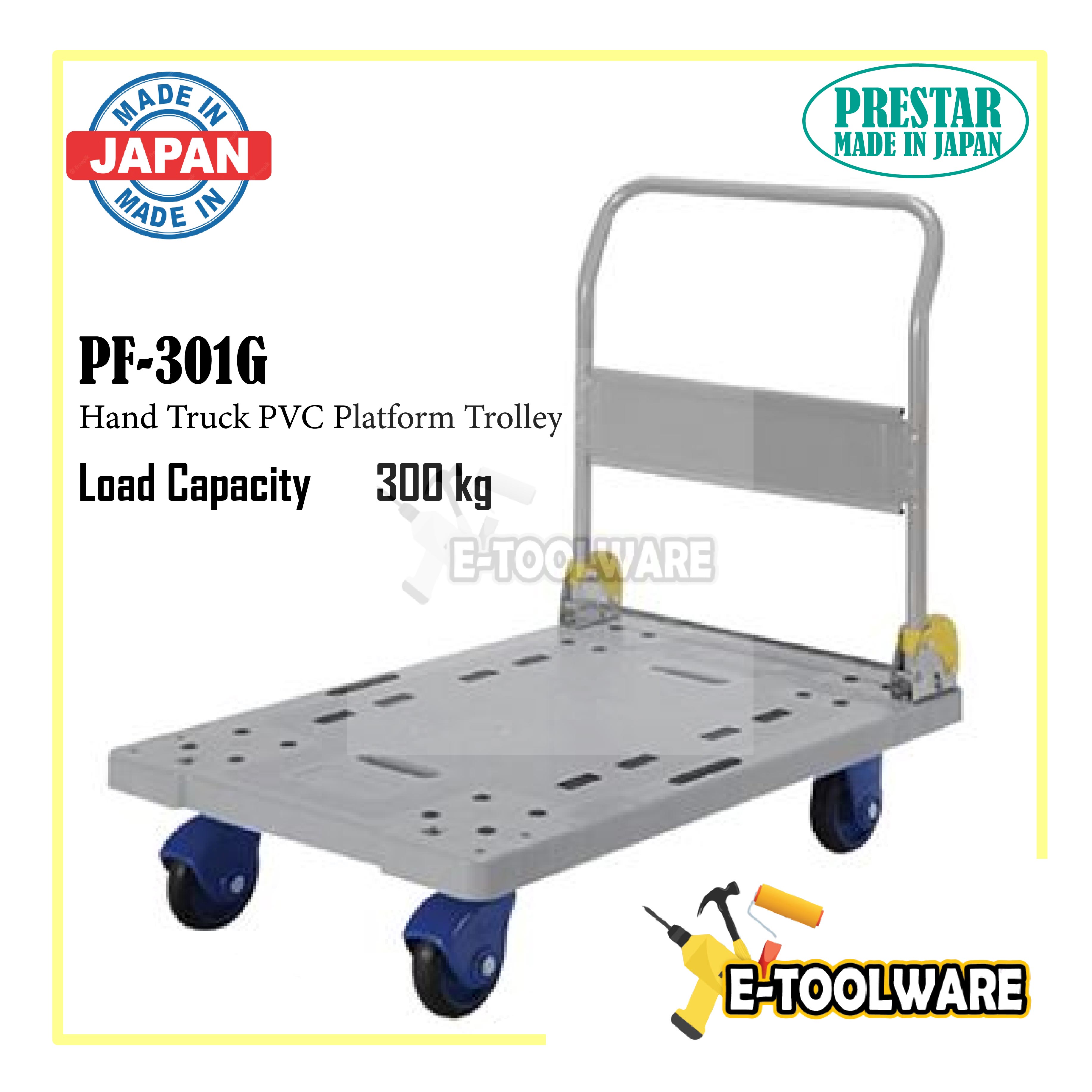 Prestar Hand Truck Fibre Platform Trolley 150kg / 300kg | Shopee Malaysia