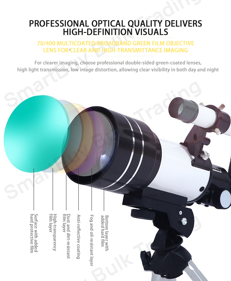 High-Definition Professional Stargazing High-Magnification Astronomical ...