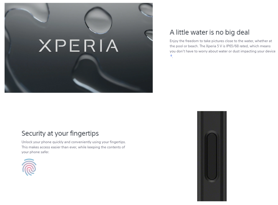 Sony Xperia 5 V 8GB+256GB - 1 Year Warranty | Compact and Sleek Design ...