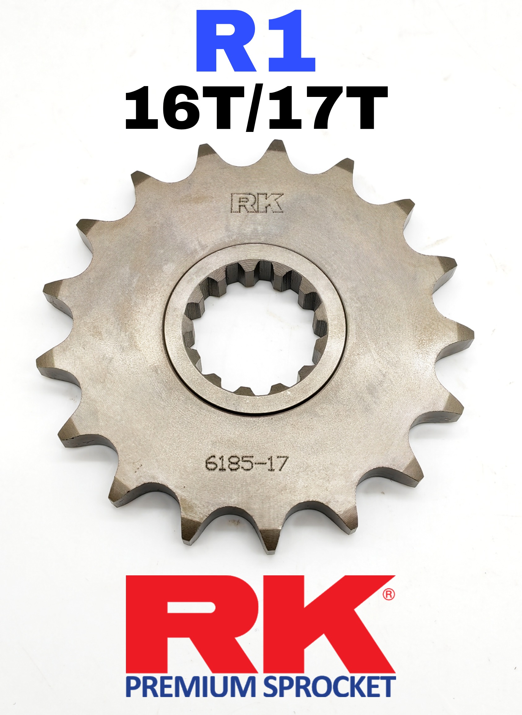 RK Sprocket Set YAMAHA R1 RK530 KRX X-Ring Rivet Black / Gold Chain ...
