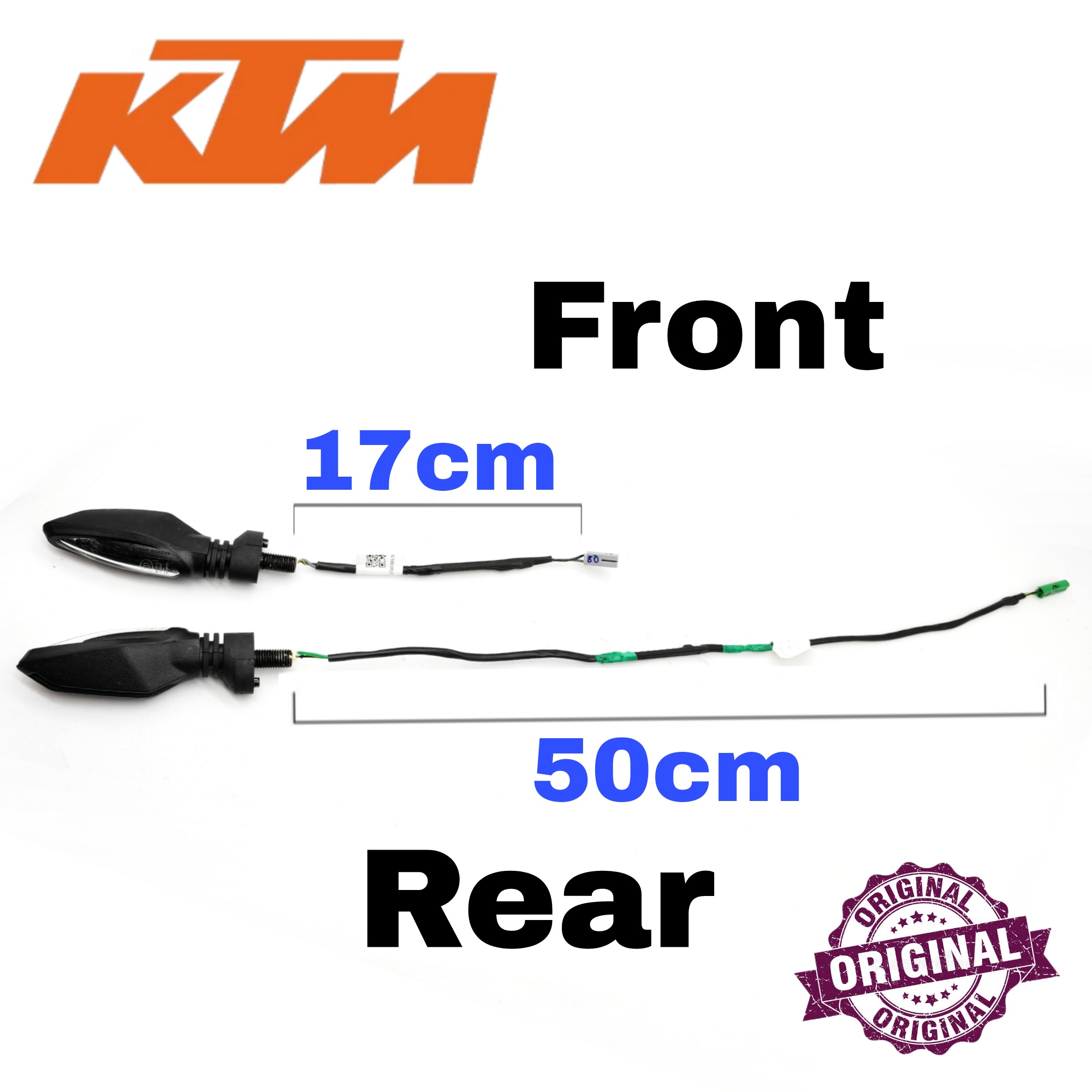 KTM Signal Flasher LED Duke200 250 390 100% Original KTM Lampu Depan ...