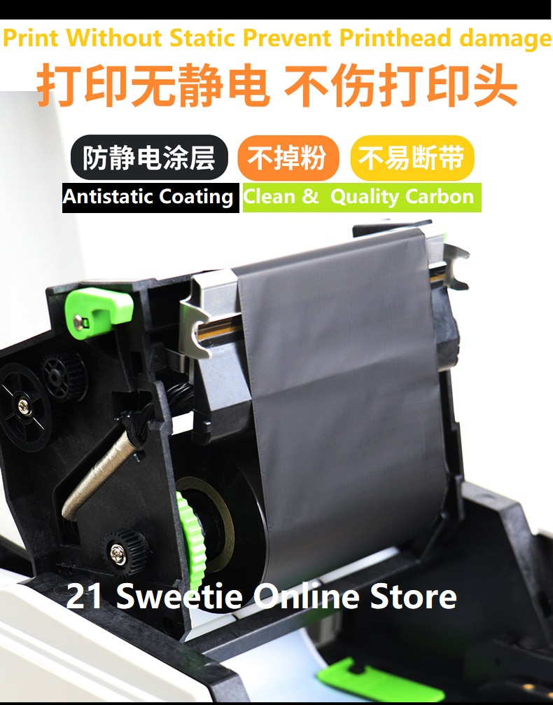 [ALL WAX-RESIN] Premium Ricoh B110A RA Wax Resin Ribbon All Sizes ...