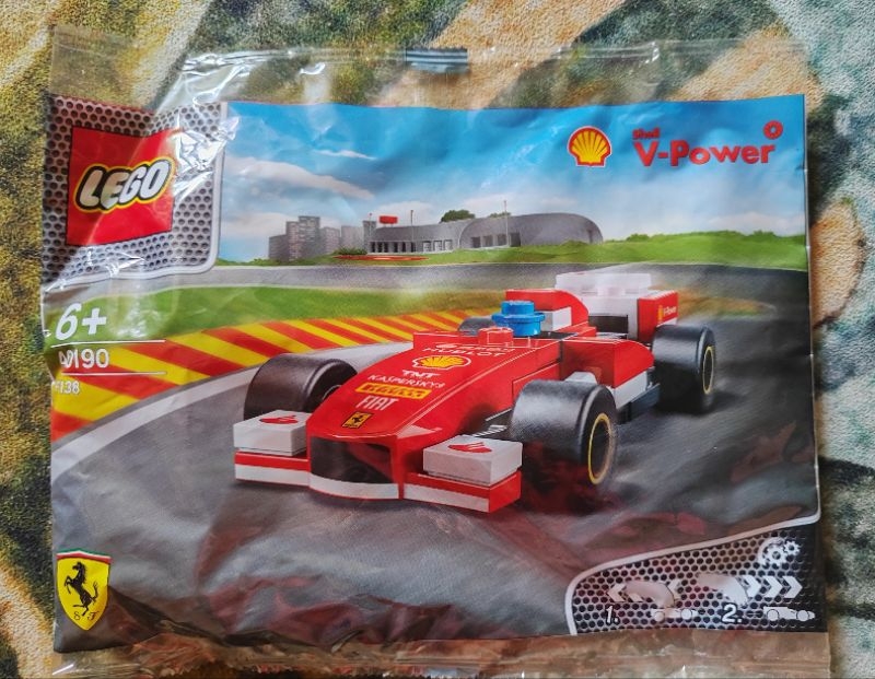 Lego Shell V-Power 40190 Ferrari F138 polybag | Shopee Malaysia