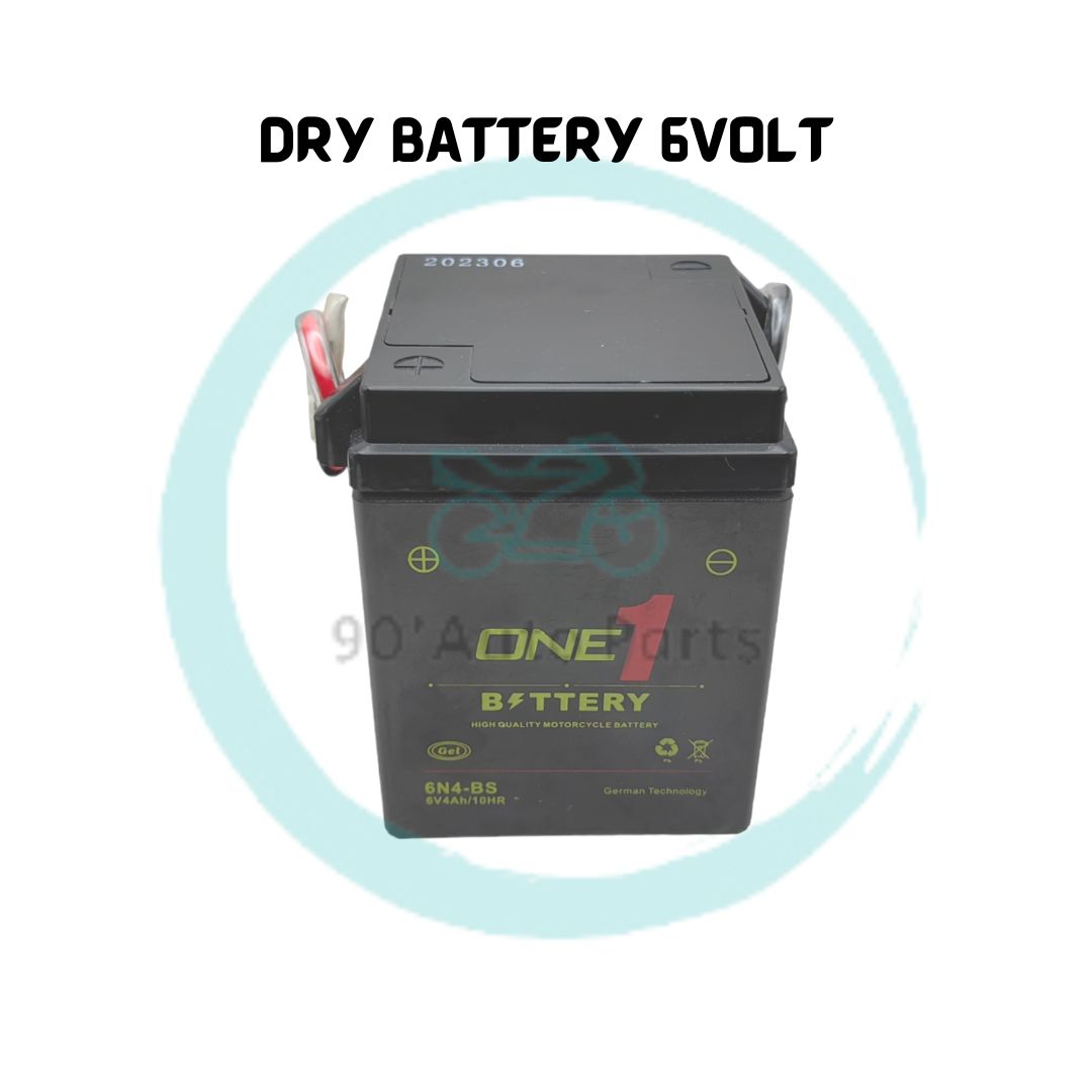 DRY BATTERY MOTOR 6N4 6 VOLT BATERI MOTOR KERING 6N4 6 VOLT YAMAHA RXS ...