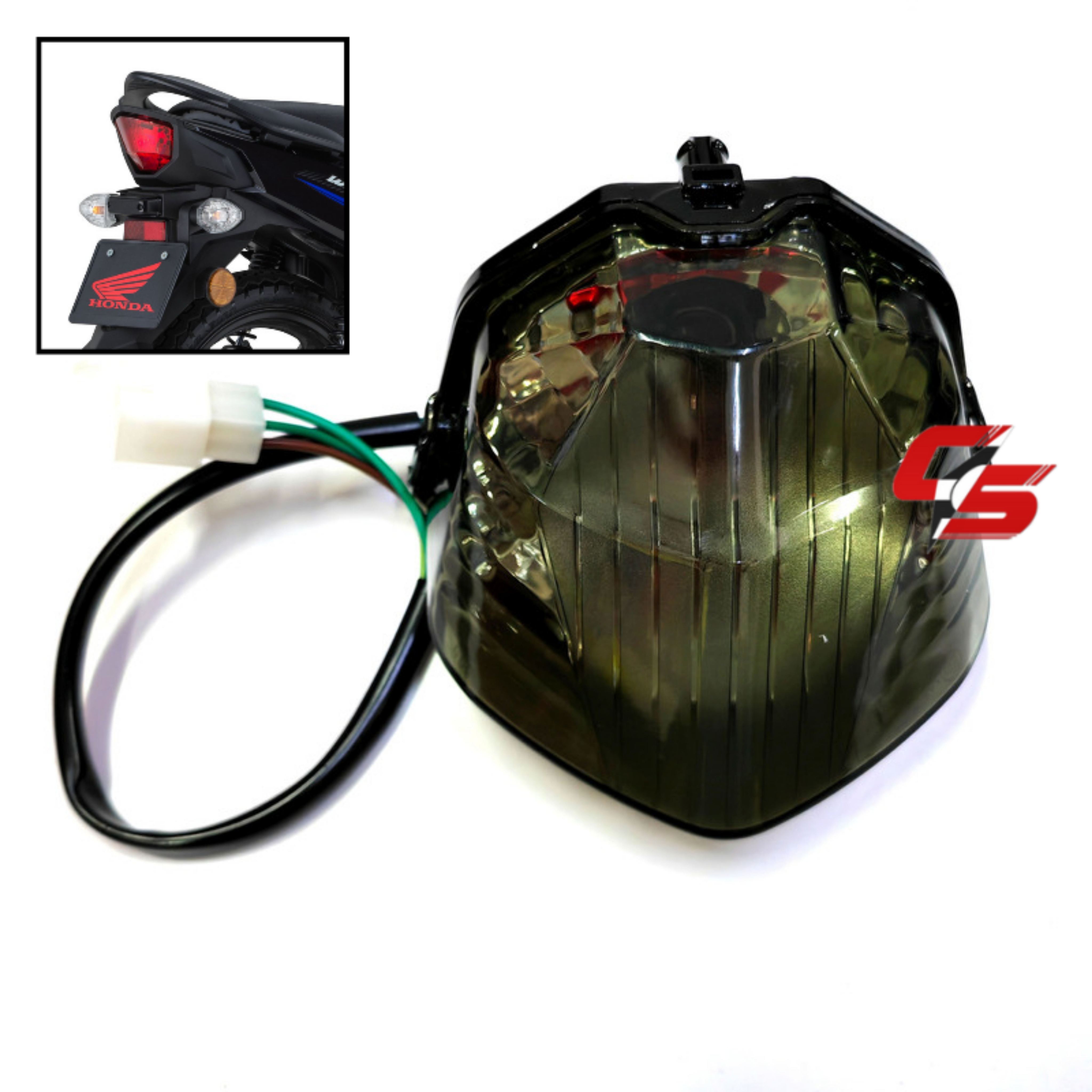 Honda Wave Alpha V3 110 CX110 FI HEAD LAMP & FRONT SIGNAL & TAIL LAMP ...
