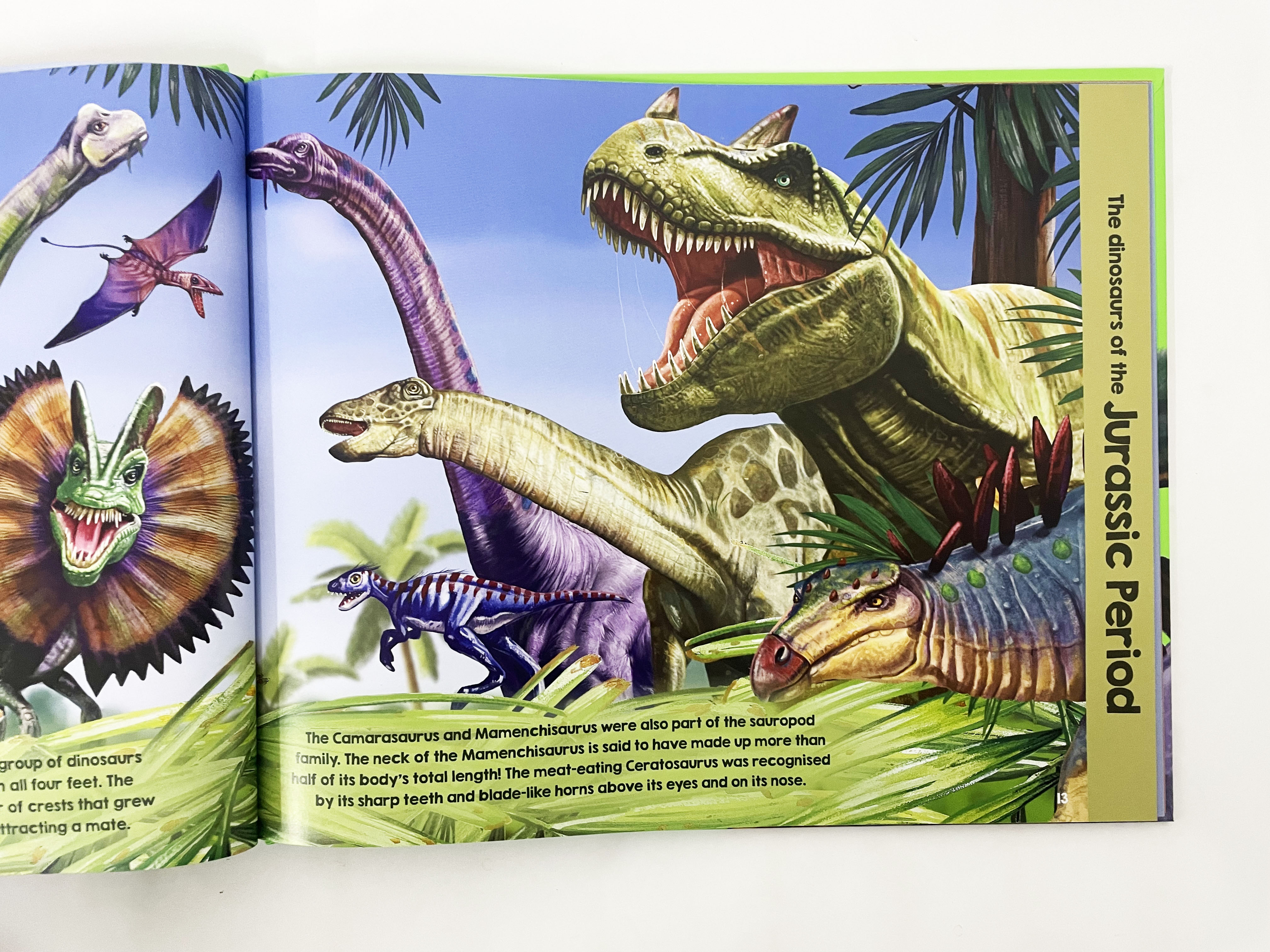 World of Dinosaurs Book For Kids To Learn Interesting Facts About ...