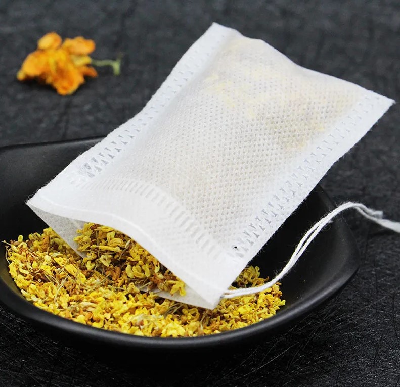 Tea Filter Bag for Tea Infuser with String Tali Uncang Teh Beg ...