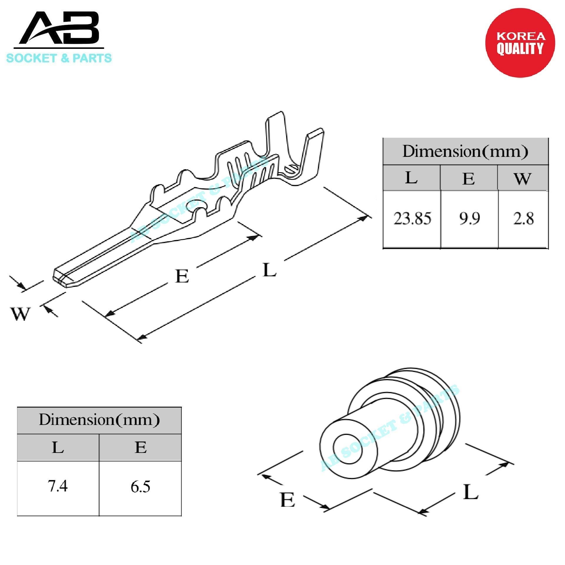 4 Pin Nissan Sentra B14 Serena C24 Cooling Fan Motor Socket Connector ...