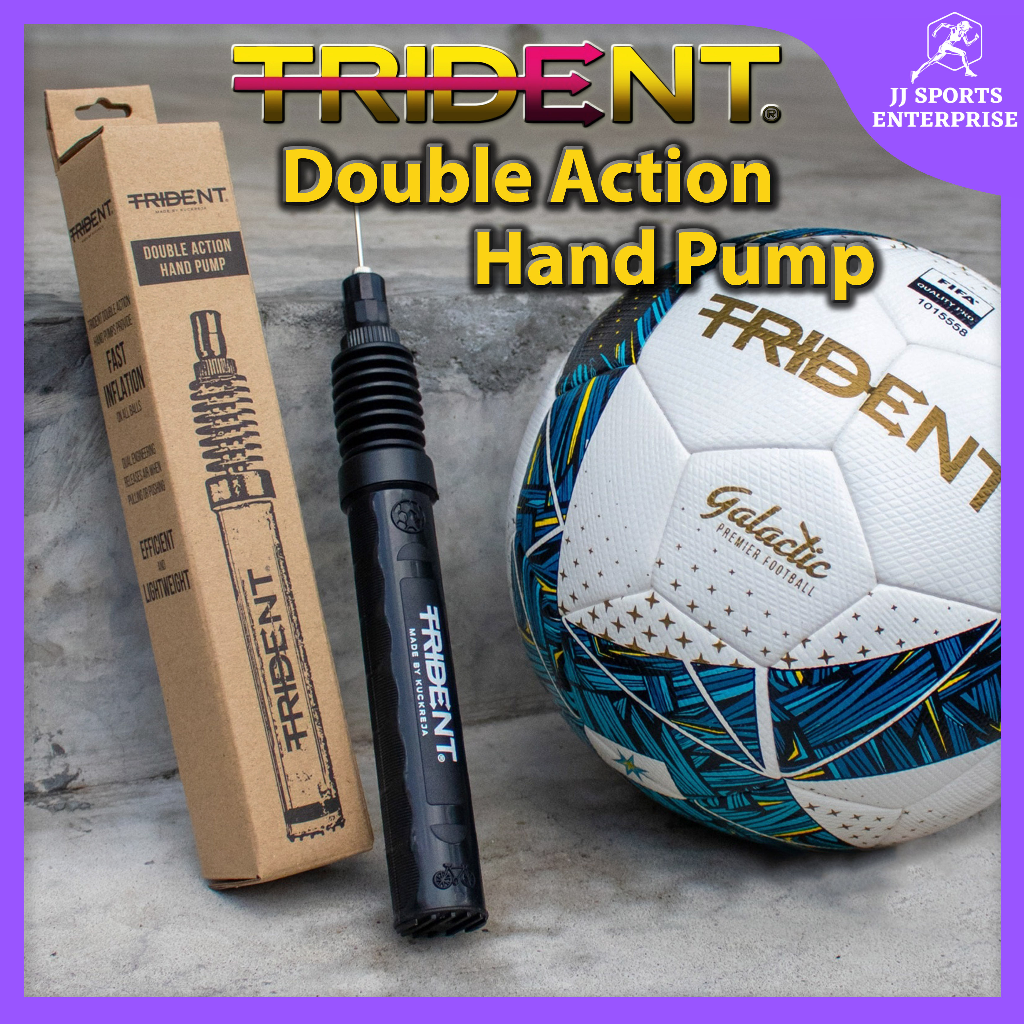 Trident Double Action Hand Pump Air Pump Inflator Pump Balloon Pumps ...