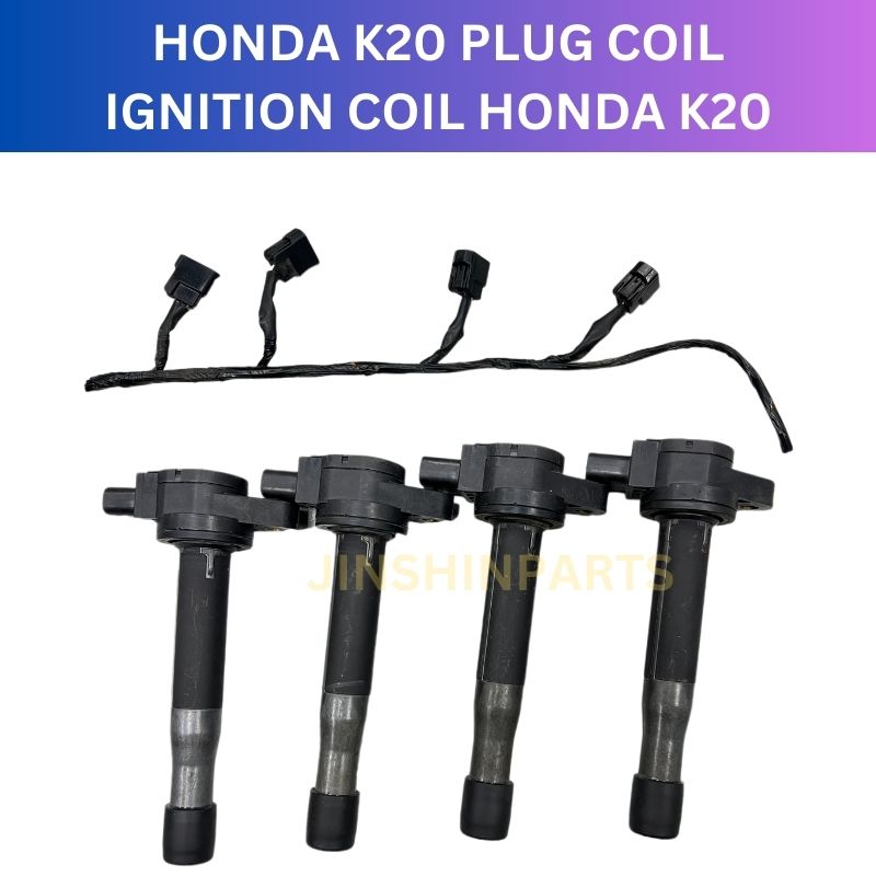 HONDA K20 K24 IGNITION COIL PLUG (NGK HITACHI) WITH WIRE SOCKET - PLUG ...