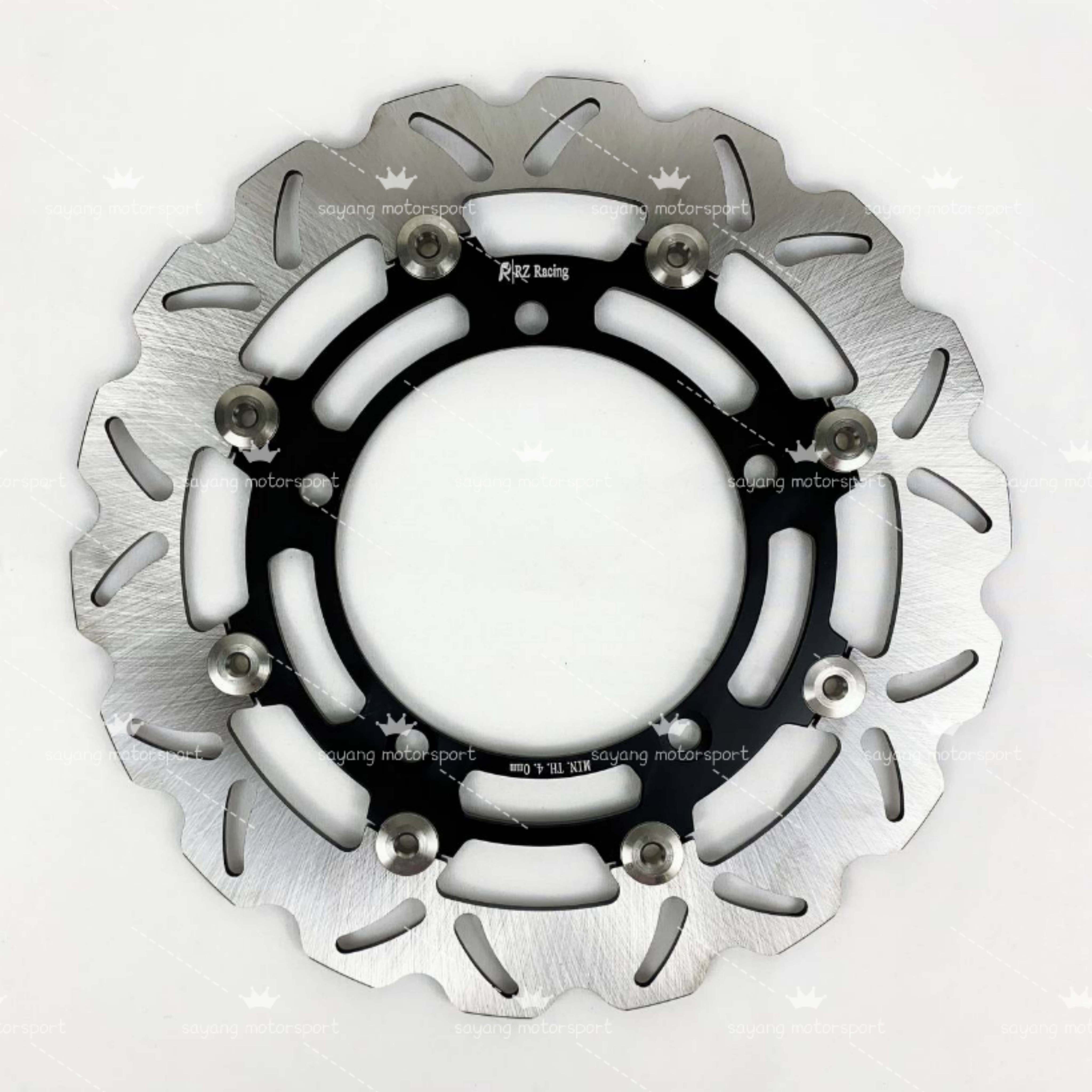 RZ RACING YMH DISC PLATE R25/MT25 STANDARD X-MAX CNC FLOATING 300MM ...