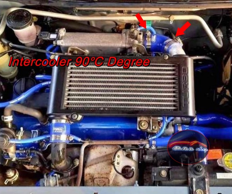 Samco Sport Daihatsu L5 L6 L9 EFRL JBJL Turbo Radiator Intercooler ...
