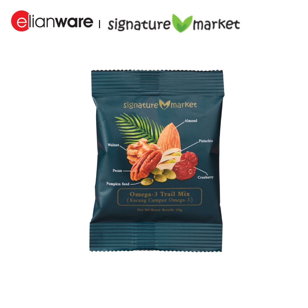 Elianware x Signature Market Omega-3 Trail Mix Daily Pack (25g ...