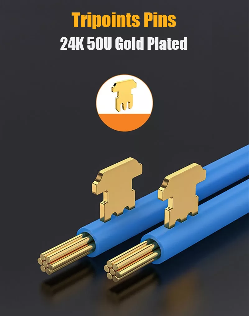 [100PCS] CAT6E MODULAR PLUG NETWORK CONNECTOR RJ45 MODULAR PLUG WITH ...