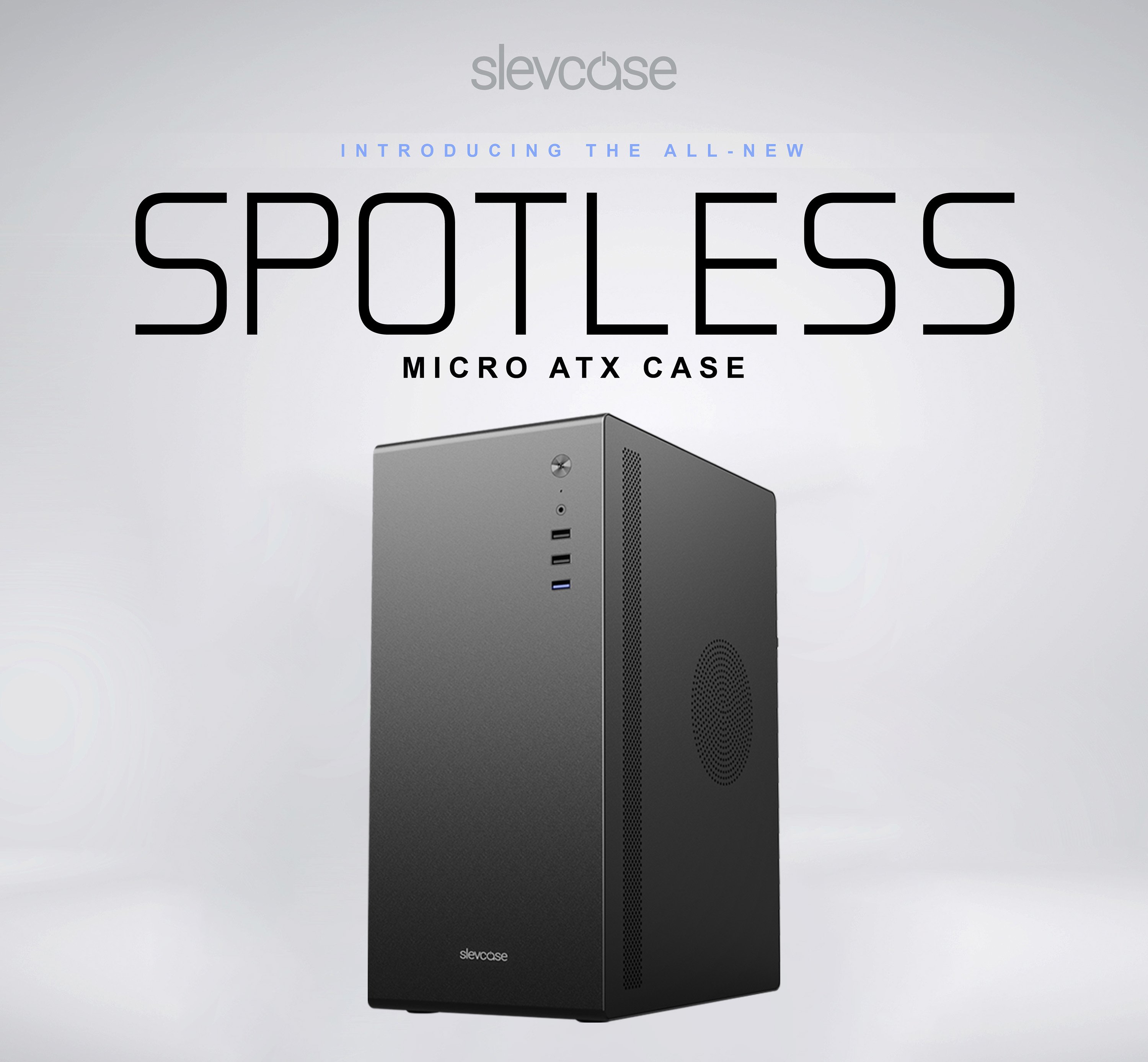 SLEVCASE SPOTLESS / S SLIM / NOMA PLUS MATX/ITX PC CHASIS (Minimalism ...