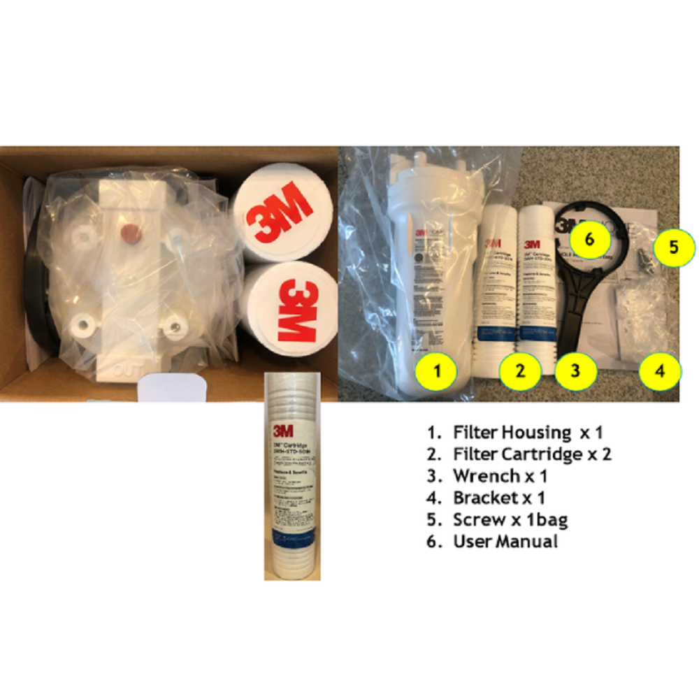 3M Home POE Whole House Water Filter Filtration System (1 set) | Shopee ...