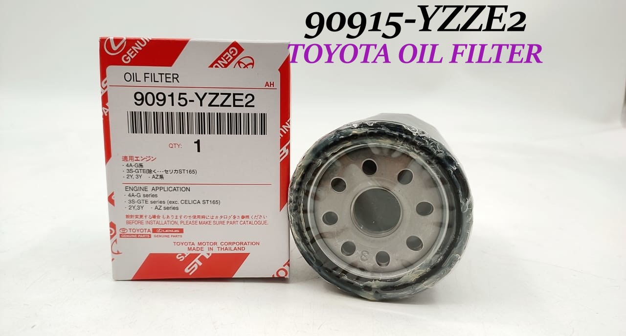 90915-YZZE2 ORIGINAL TOYOTA OIL FILTER TOYOTA VIOS,ALTIS,CAMRY ACV30 ...