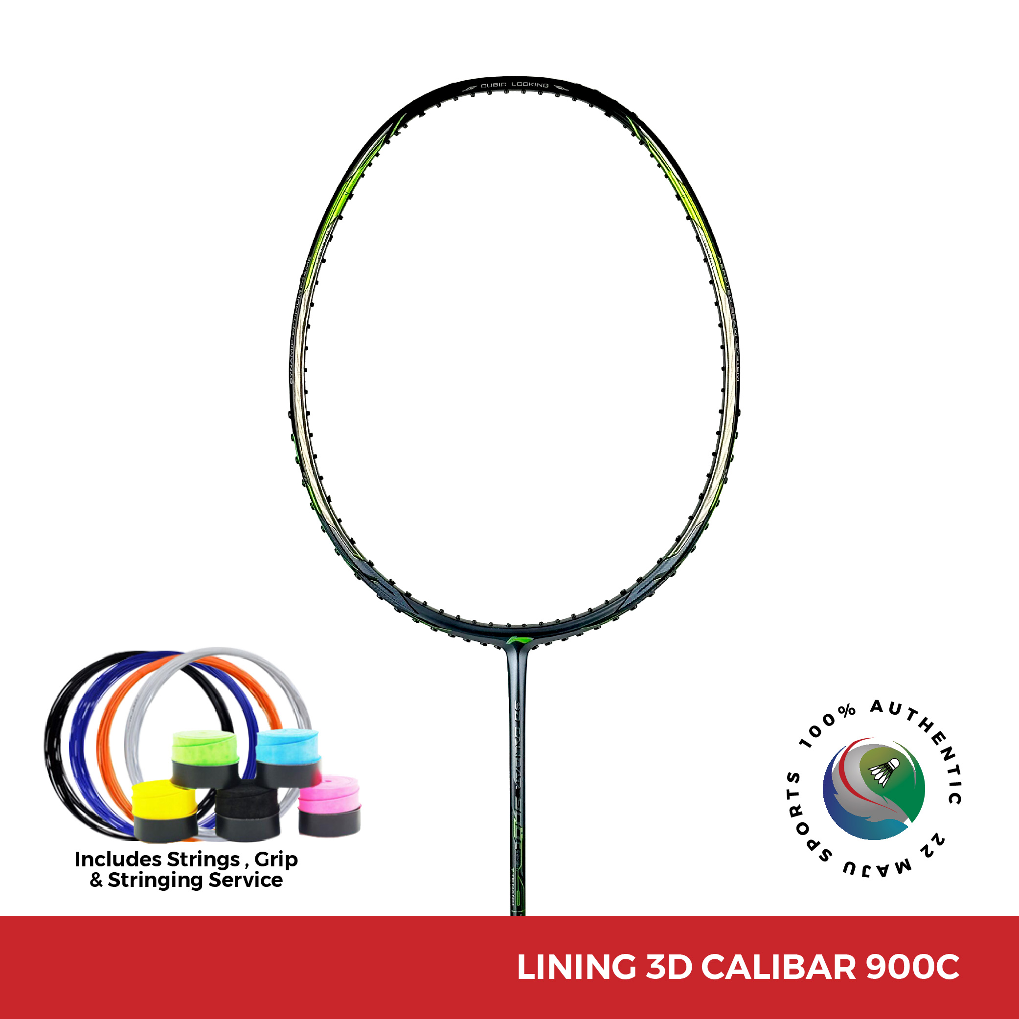 LI-NING 3D CALIBAR 900 C | 3U BADMINTON RACKET | Shopee Malaysia