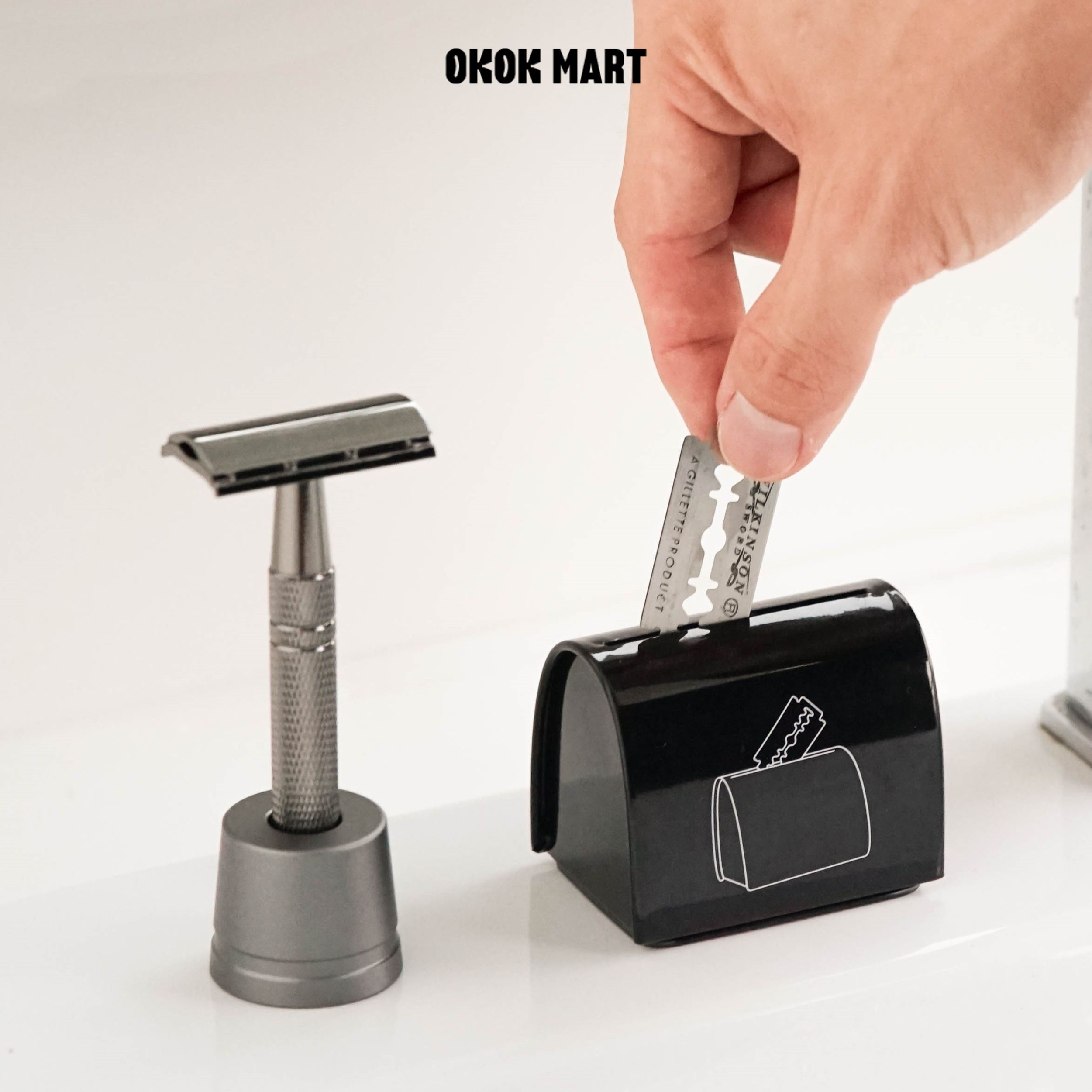 Razor Blade Disposal Metal Box | Safety Razor Blade Disposal Box ...