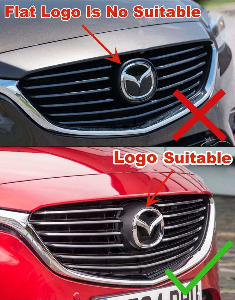 Mazda 3 BP 2019 - 2025 Car Front Rear Logo Decoration Cover Trim Emblem ...
