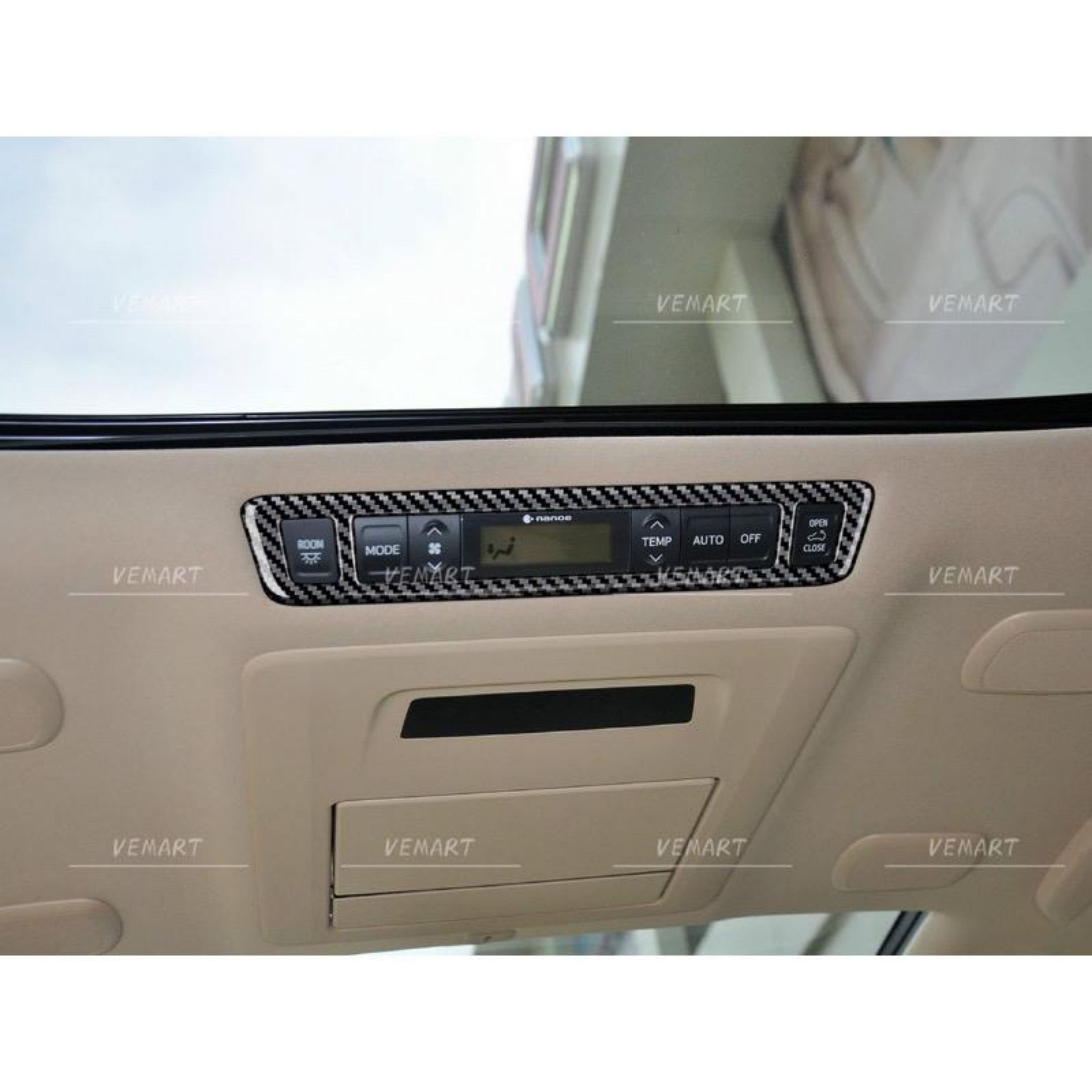 dac toyota alphard vellfire anh20 2008-2014 car rear ac panel switch ...