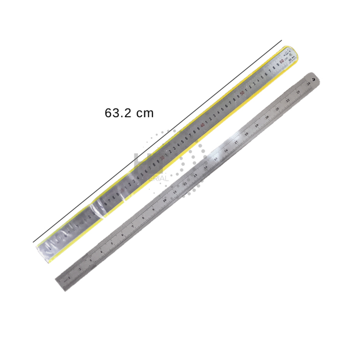 Stainless Steel Ruler / Pembaris Besi /Metal Ruler 60cm / 1m | Shopee Malaysia