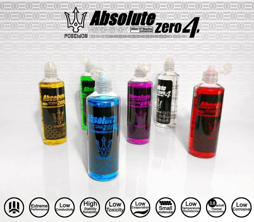 Poseidon Absolute Zero 4 PC Watercooling Coolant 500ML Transparent | Shopee Malaysia