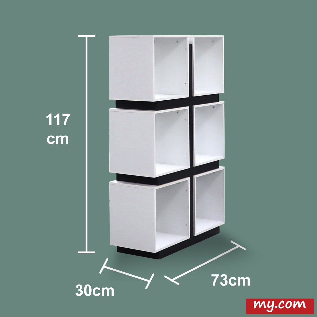Rak 6 Tingkat/6 Tier Display Shelf/Multipurpose Shelves/Bookshelf ...