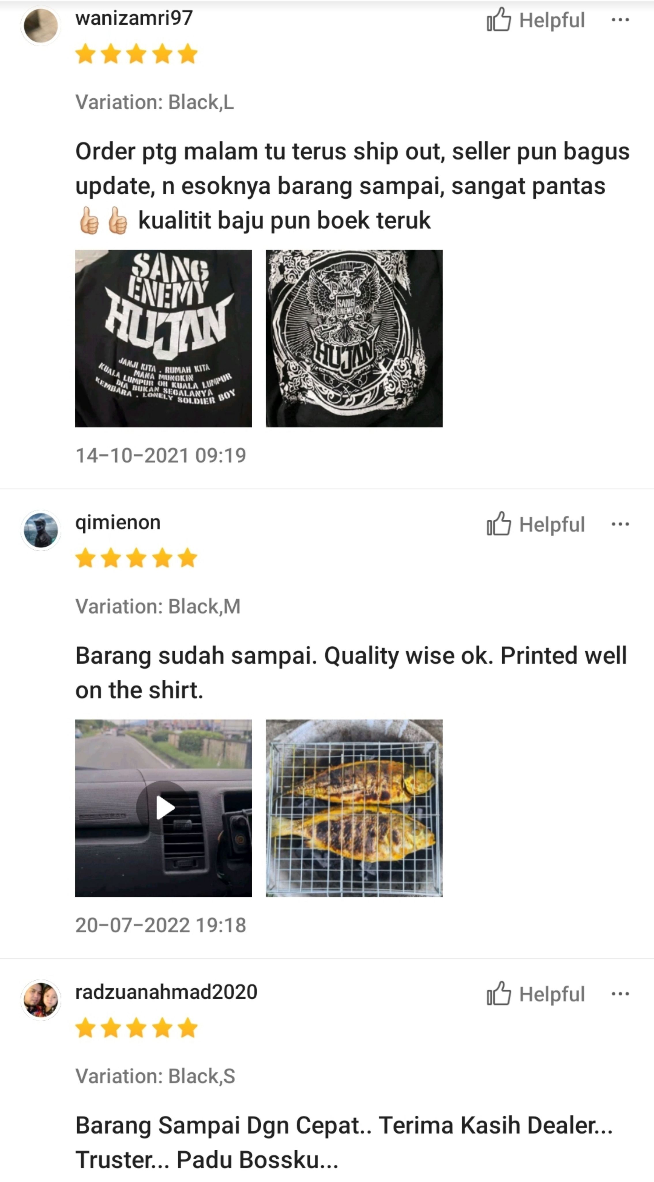 Hujan Sang Enemy Rock Band Shirts Rockers Kumpulan T-Shirt # Deep ...