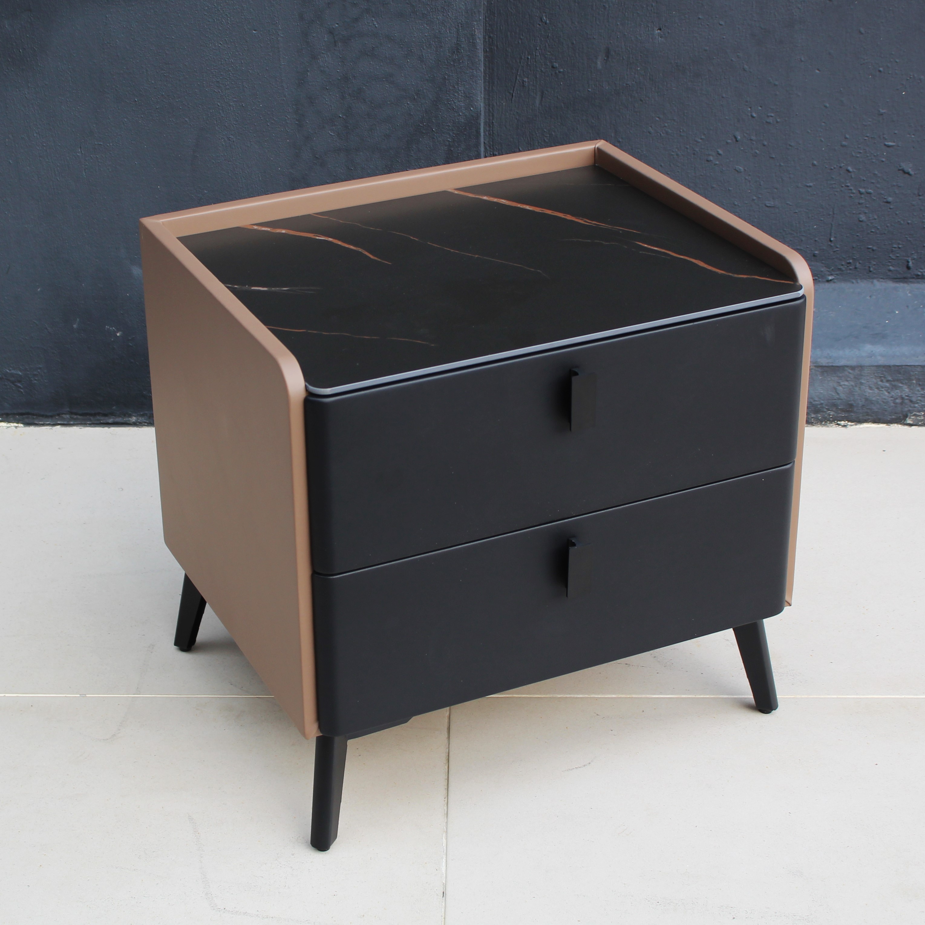 DOUBLE DRAWER BEDSIDE TABLE FRM2132 | Shopee Malaysia