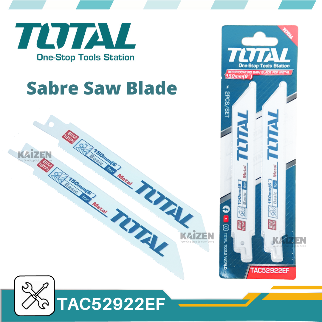TOTAL TAC52644D / TAC52922EF Sabre Saw Blade (2pcs/Set) | Shopee Malaysia